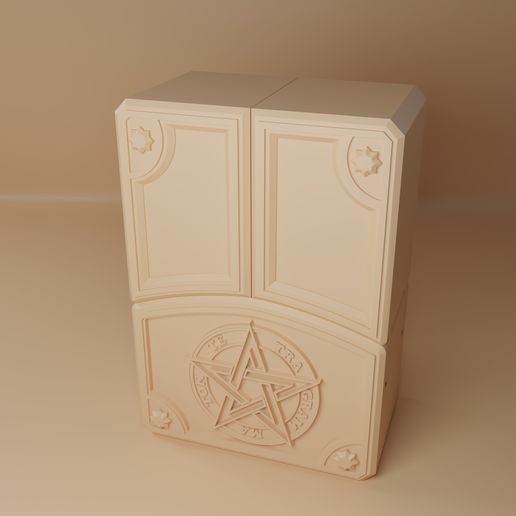 🪄 TAROT & MAGIC CARD BOX・ STL File for 3D printing・Cults