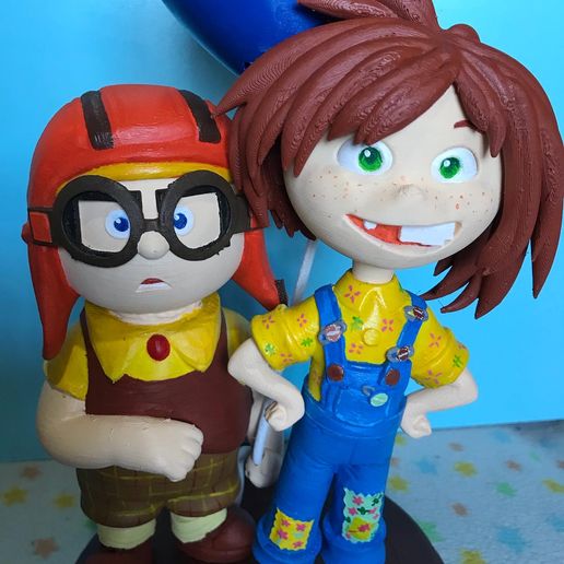⬆️ Up Carl and Ellie・ STL File for ・Cults