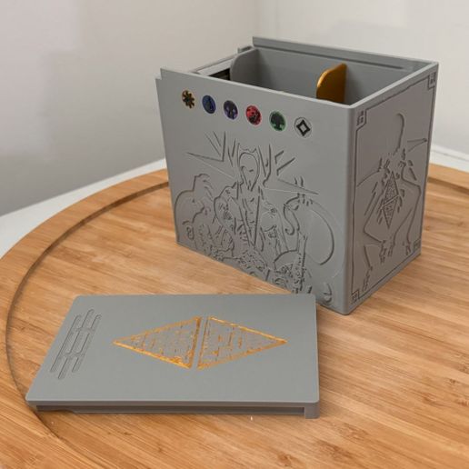 📁 3D File for MTG Modern Horizons 3 Eldrazi Incursion Deck Box (Dual ...
