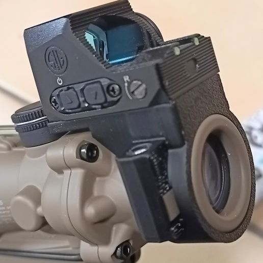 🔫 ACOG RMR Mount・ STL File for 3D printing・Cults