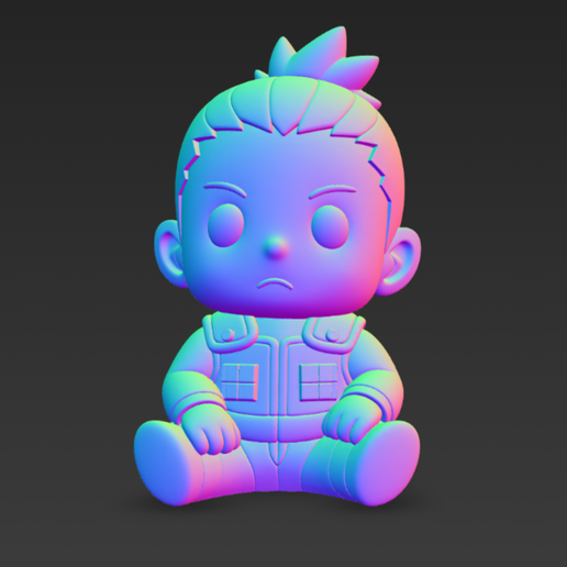 👶 Baby Shikamaru・ STL File for 3D printing・Cults