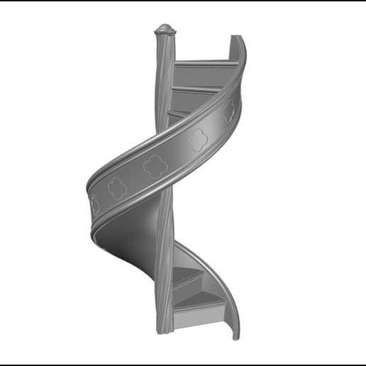 🏰 Castle Stairs Two・Free STL File for ・Cults