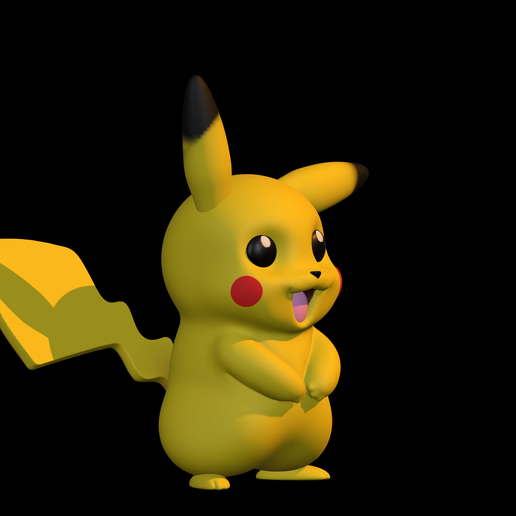 🐉 PIKACHU・Free STL File for 3D printing・Cults