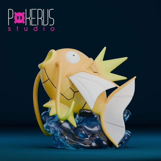 🐉 Magikarp 1/20 Scale・ 3D File for 3D printing・Cults