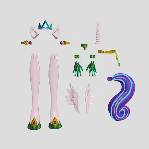 👹 MONSTER HIGH・ STL File for 3D printing・Cults