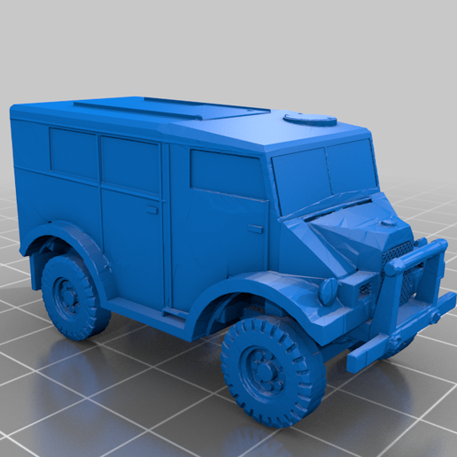 🚙 FORD F8 CMP 1942 HEAVY OFFICE TRUCK・Free 3D File for ・Cults