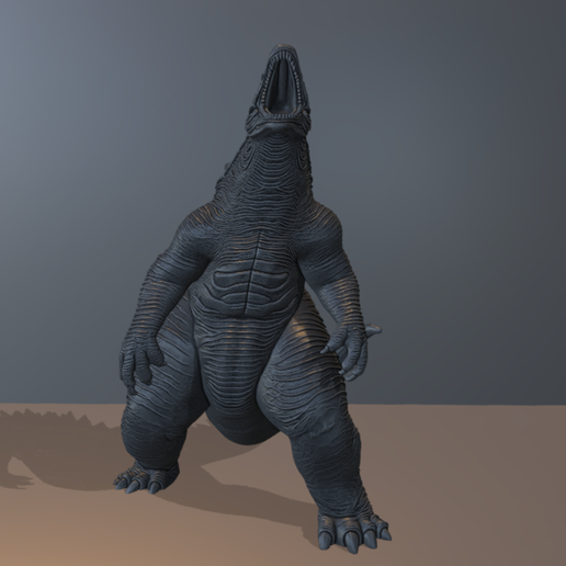 👧 Godzilla figure・Free STL File for 3D printing・Cults