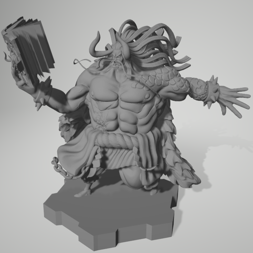 Archivo STL One Piece - Kaido Detailed Bust 👤 ・Plan de impresión en 3D ...