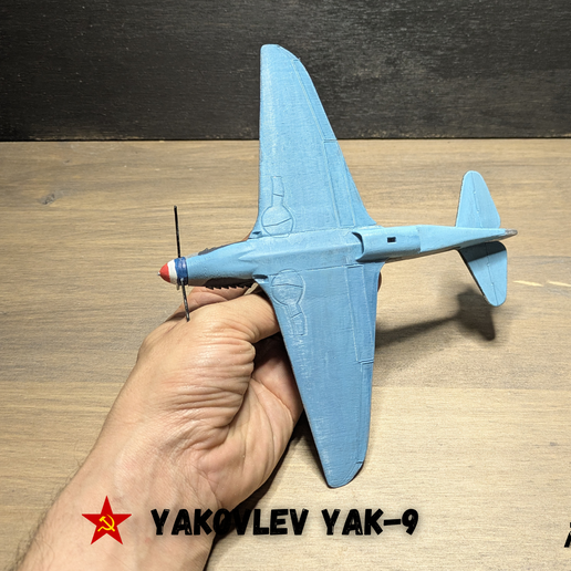 ️ Yakovlev YaK-9 scalemodel・ STL File for 3D printing・Cults