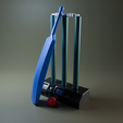 🦗 3D Printable Miniature Cricket Set・ STL File for 3D printing・Cults