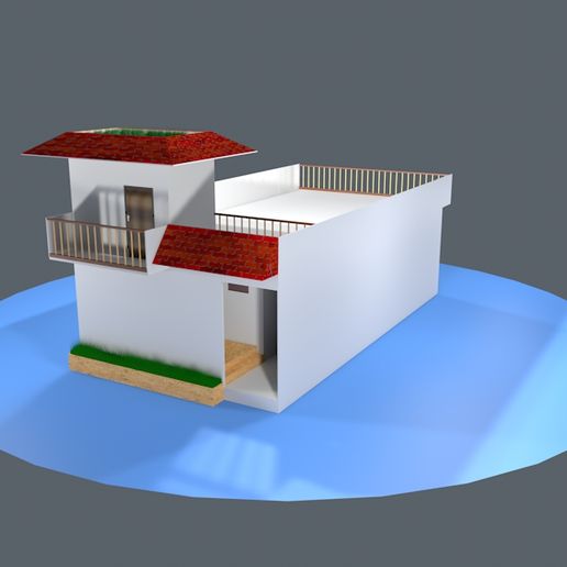 STL file Beautiful House 🏠 (OBJ)・3D printer design to download・Cults