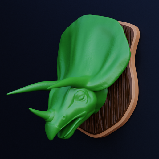 dinosaur trophy head