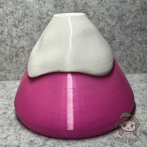 🗻 Kawaii Mt. Fuji Volcano Stash Container - Commercial・ 3D File for 3D ...