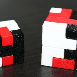 3D printing Printable Interlocking Puzzle #1・Cults