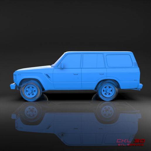 STL file Toyota Land Cruiser J60 US-specs 1987 STL PRINTABLE 🚗 ・3D ...