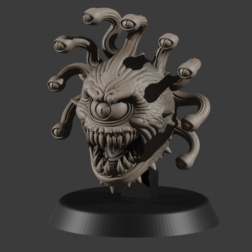 🎲 Beholder DND classic Final Boss 32mm 28mm scale Wargaming Dungeon ...
