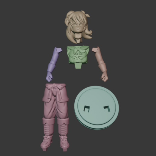 STL file Yamcha - Dragon Ball Z - Super - Daima - GT 🐉 ・3D printable ...