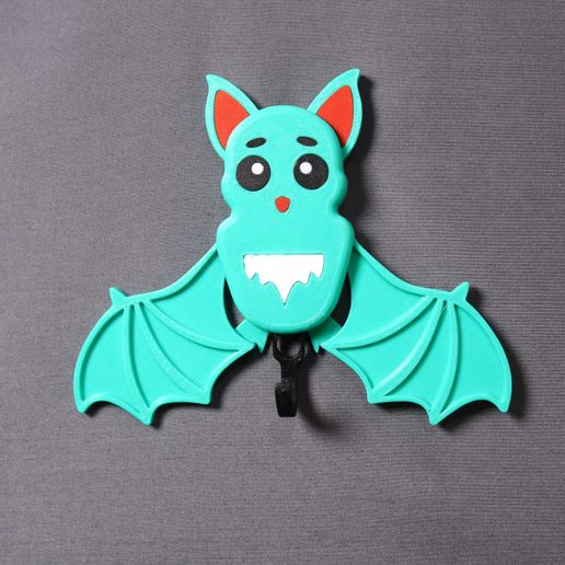 🦇 Bat Up! ( bat key holder- hanger )・ 3D File for 3D printing・Cults
