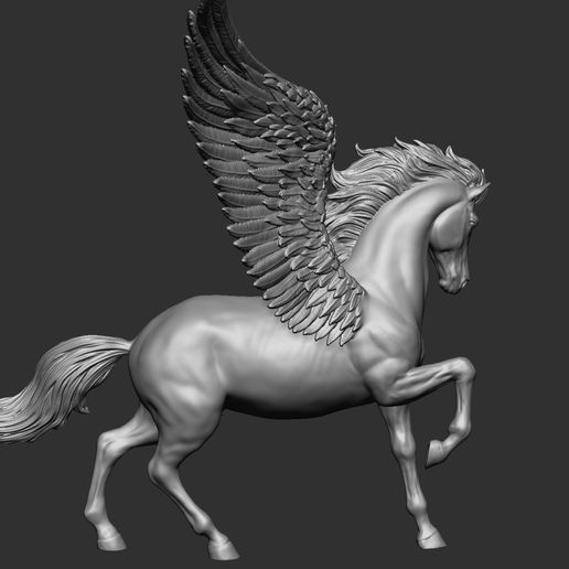 🐎 10 PEGASUS poses・ 3D File for 3D printing・Cults