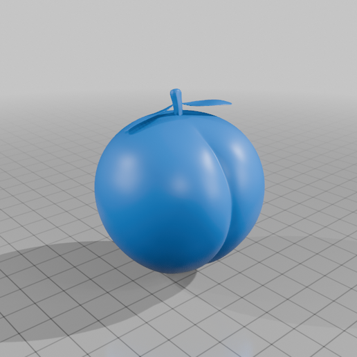 🍑 Peach・Free 3D File for ・Cults