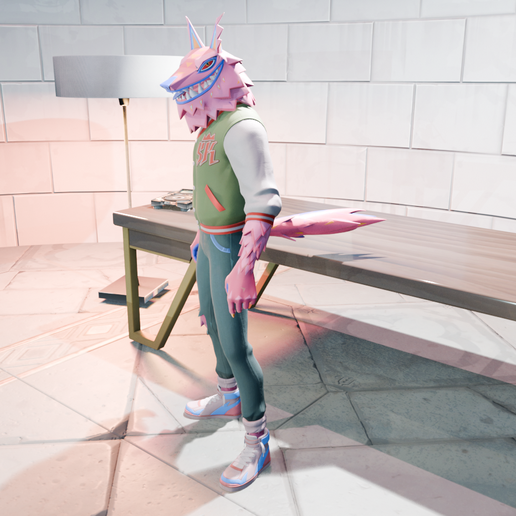 🔫 Andy Fangerson fortnite + textures・ 3D File for 3D printing・Cults