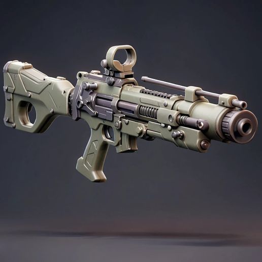 Fusil Laser De Science Fiction