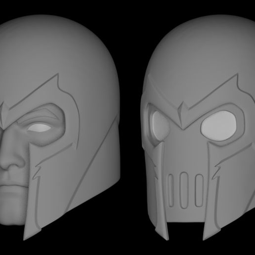 🦸 MAGNETO HEAD SCULPT・ STL File for 3D printing・Cults