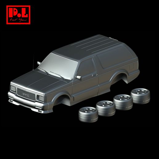 🚗 GMC Typhoon (1992)・ STL File for 3D printing・Cults