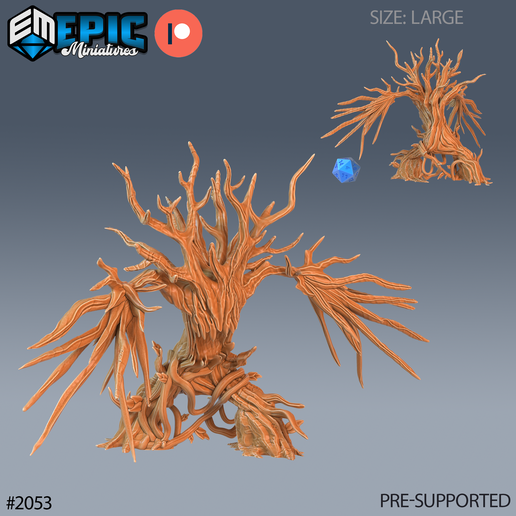 🌳 Tree Blight Twig Attack ‧ DnD Miniature ‧ Tabletop Miniatures ...