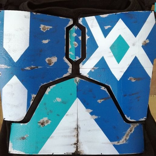 Mandalorian Chest Armor - Custom・Free 3D File for ・Cults