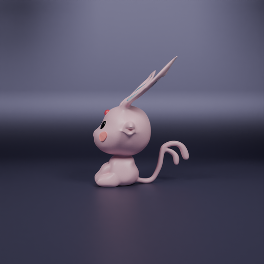 Free STL file CHIBI FANART - POKEMON - ESPEON 🐉 ・3D print model to download・Cults