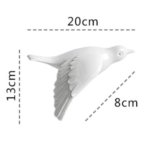 🐦 Wall decoration - Flying birds (STL files for 5 different flying bird ...