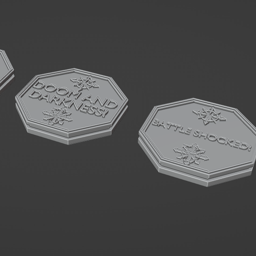 STL file chaos knight tokens 🎲 ・Model to download and 3D print・Cults