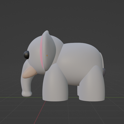 3MF file Elephant - Adopt Me - Roblox - Pet - 3D 🐘 ・3D printing model ...