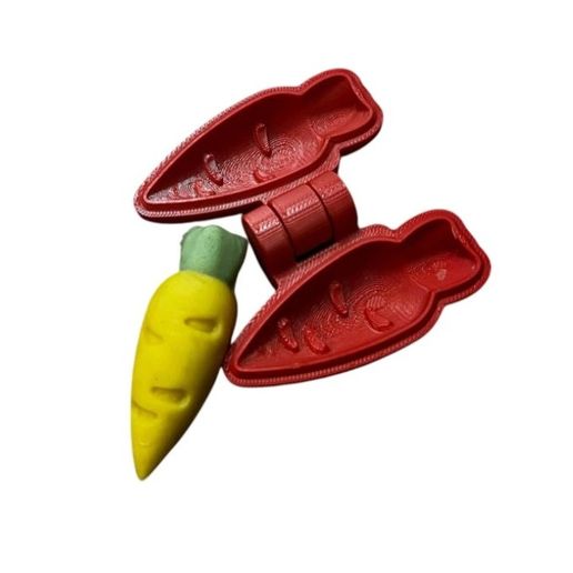 STL file PRINT IN PLACE MOULD FOR A CARROT 🥕 ・3D printer design to ...