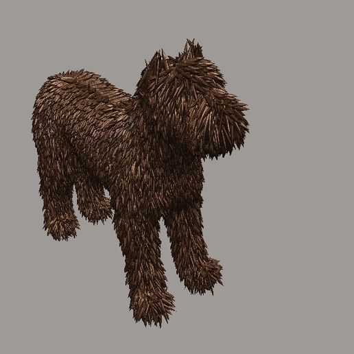 🚰 PERRO DE ÁGUA PORTUGUÉS・Archivo STL para Impresión 3D・Cults