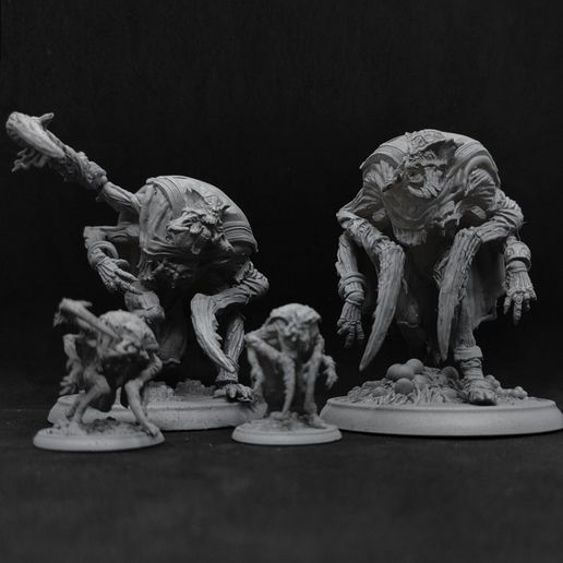 🕷️ Spider Queen Lair - Spider Noble・ 3D File for 3D printing・Cults