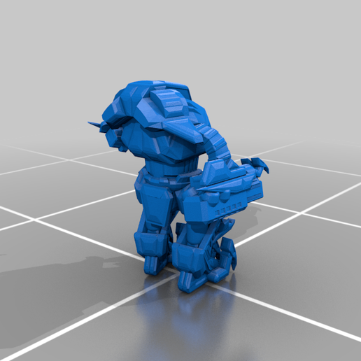 🧸 Djinn Battle Armour・Free 3D File for ・Cults