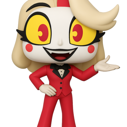 Charlie Morningstar | Hazbin Hotel | Chibi-Style | 3D Print Figur ...