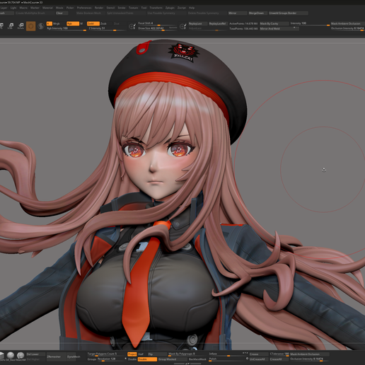 ️ Goddess of victory Nikke Rapi・ 3D File for 3D printing・Cults