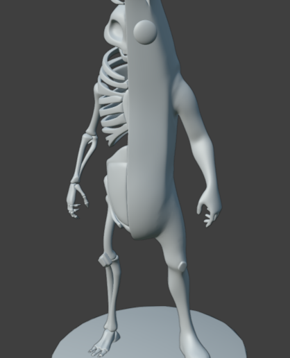 🦴 Peely Bone (Fortnite Skeleton Banana) 3D Printable STL with Base・ STL ...