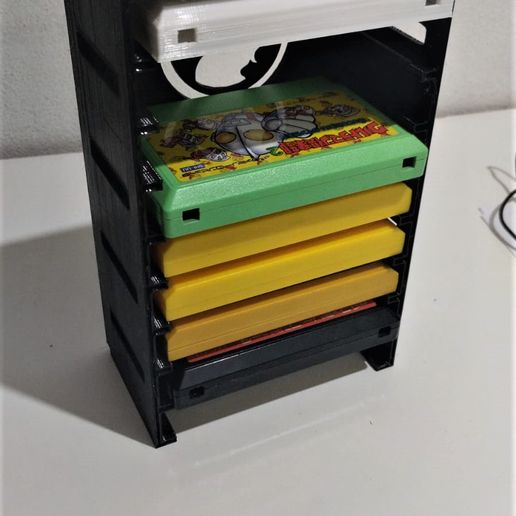 👪 Famicom Cartridge Holder family・ STL File for 3D printing・Cults