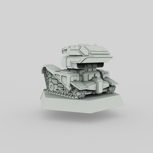 🪖 Battletechnology Ares Clan Tank - Plasma・ 3D File for 3D printing・Cults