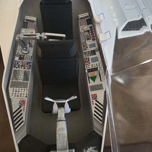 🚀 G.I. Joe Classifieds Scale (1:18) SHARC Interior Console・ STL File ...