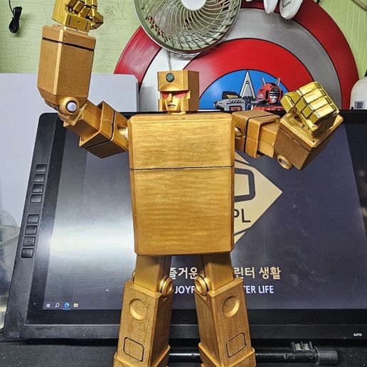 🤖 Gold Lightan・ 3D File for 3D printing・Cults