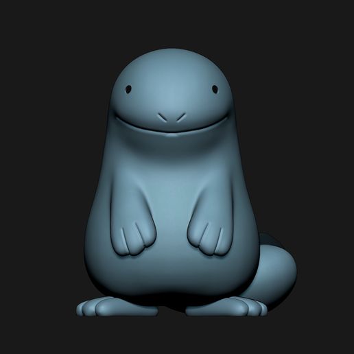 🐉 Pokemon - Quagsire・ STL File for ・Cults