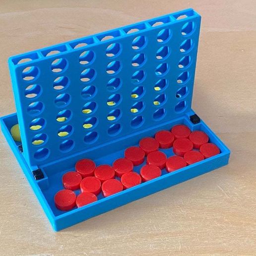 Free STL file Connect Four Remix with Base 🧸 ・3D printable model to ...