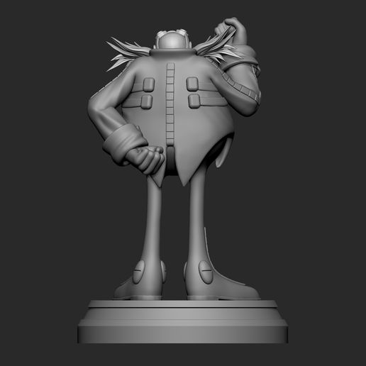 🦔 Sonic The Hedgehog - Dr.Eggman・ STL File for 3D printing・Cults
