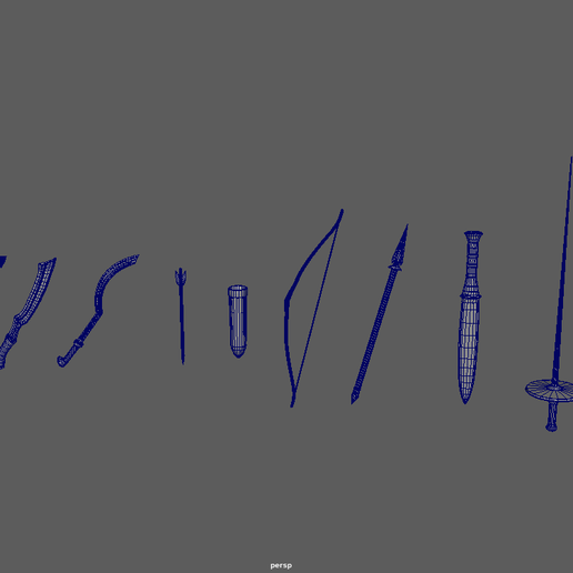 🔫 Antique Weapons Package // Design 01・ STL File for 3D printing・Cults