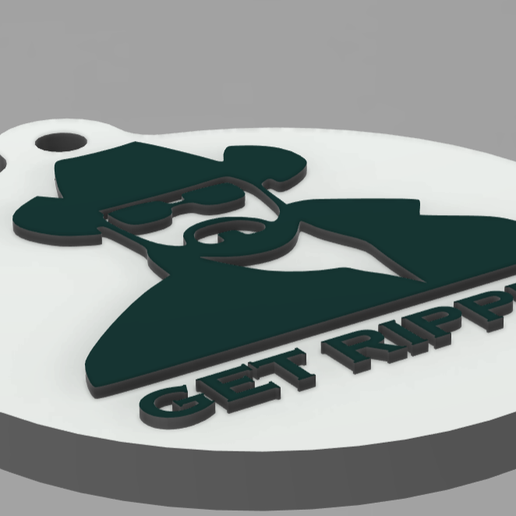 🗝️ Rip Yellowstone keychain・Free STL File for 3D printing・Cults
